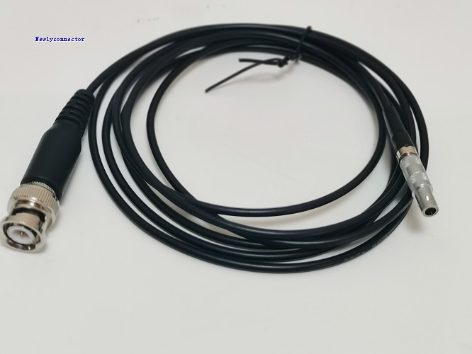 Cable BNC (with sleeve) - Lemo 00 2m single cable BNC-Lem01 cable