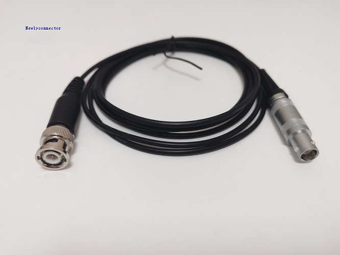 Cable BNC (with sleeve) - Lemo 00 2m single cable BNC-Lem01 cable