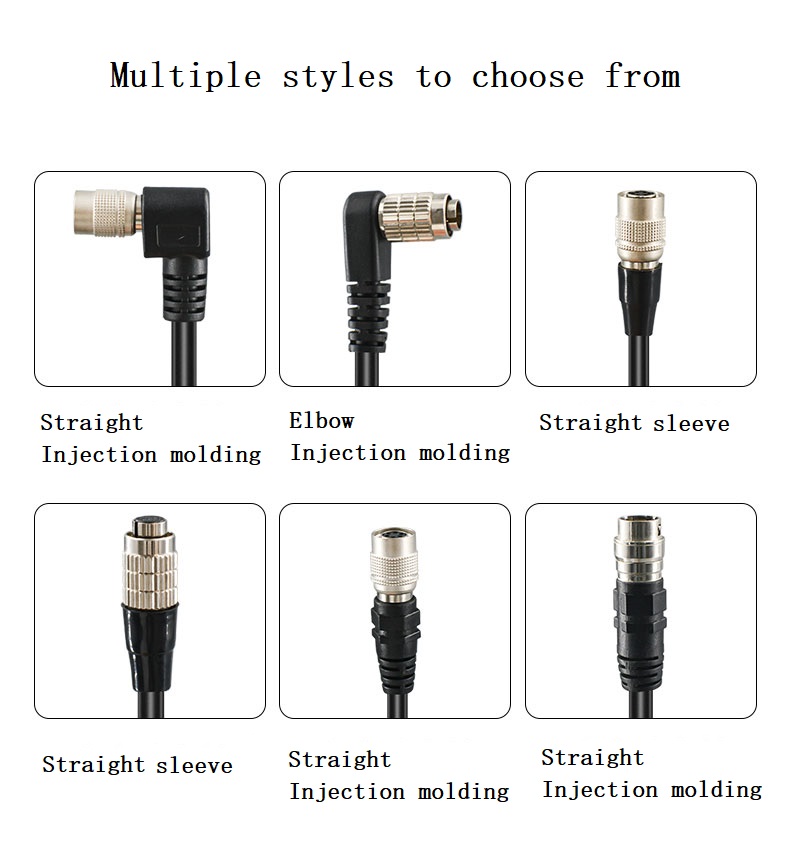 Hirose 6P power trigger Cable to DC female Hikvision Daheng Basler ...